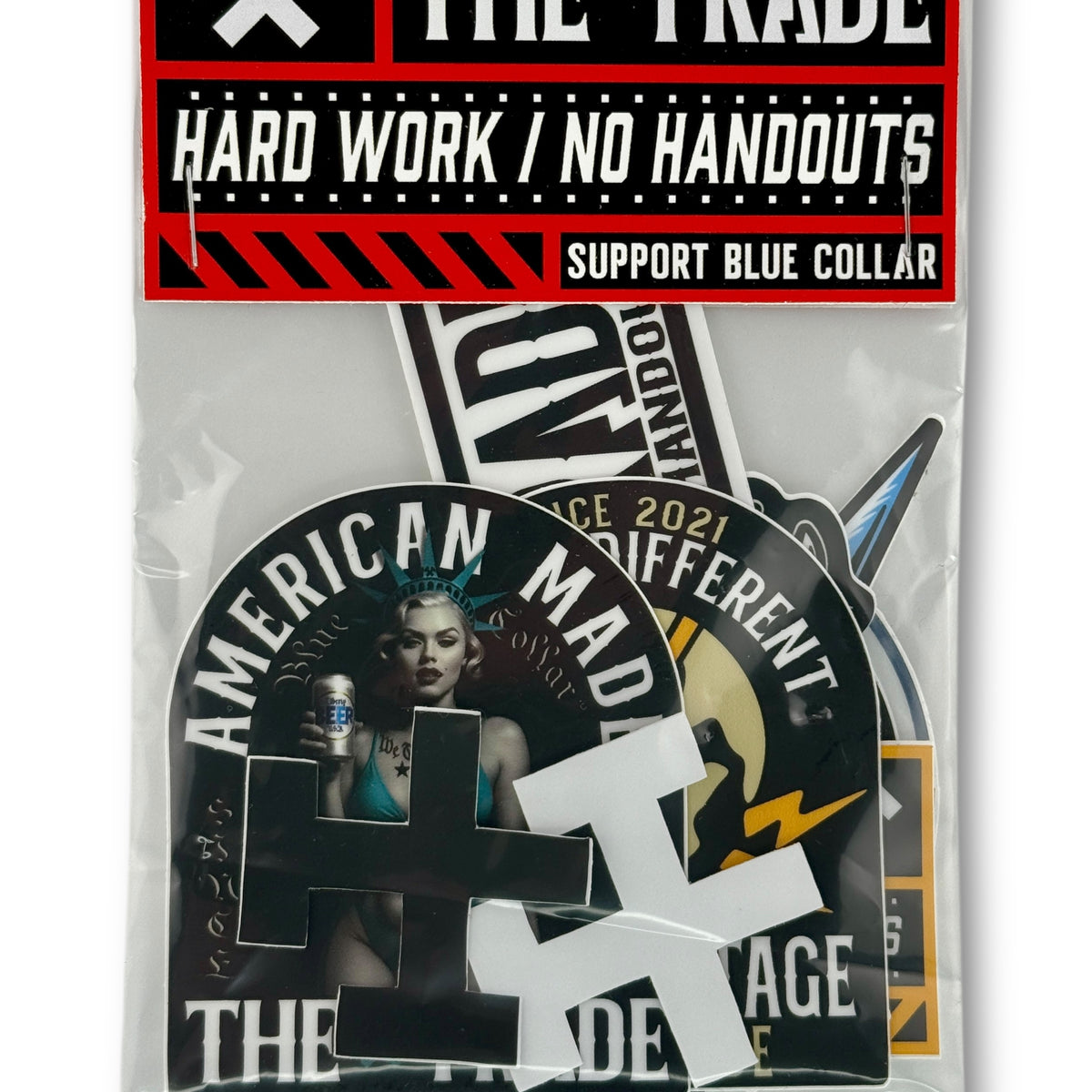 Hard Hat Sticker Pack – Thetradebrand